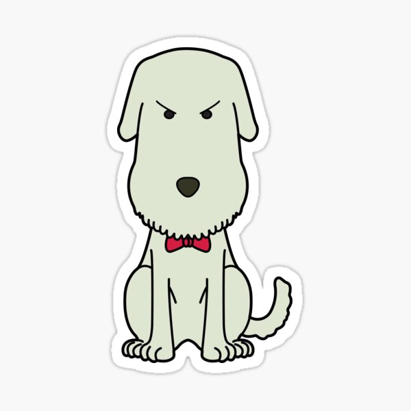 "Chou Chou" Sticker for Sale by jimjimfuria | Redbubble