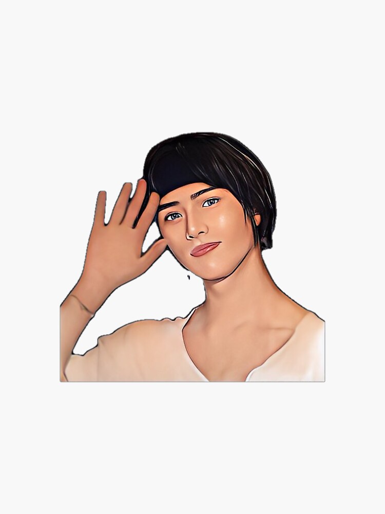 "Beomgyu TXT" Sticker for Sale by Breannvraven | Redbubble