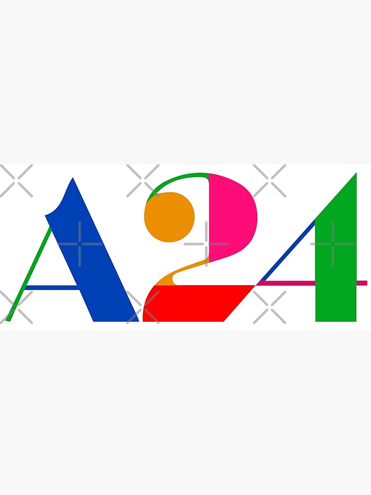"A24 Colors logo" Poster for Sale by Samsar | Redbubble