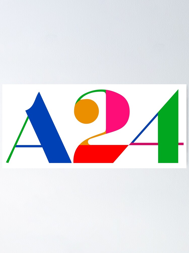 "A24 Colors logo" Poster for Sale by Samsar | Redbubble