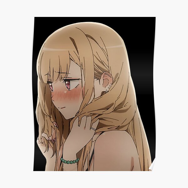 "Marin Kitagawa Shy Kawaii" Poster for Sale by kevinzz | Redbubble