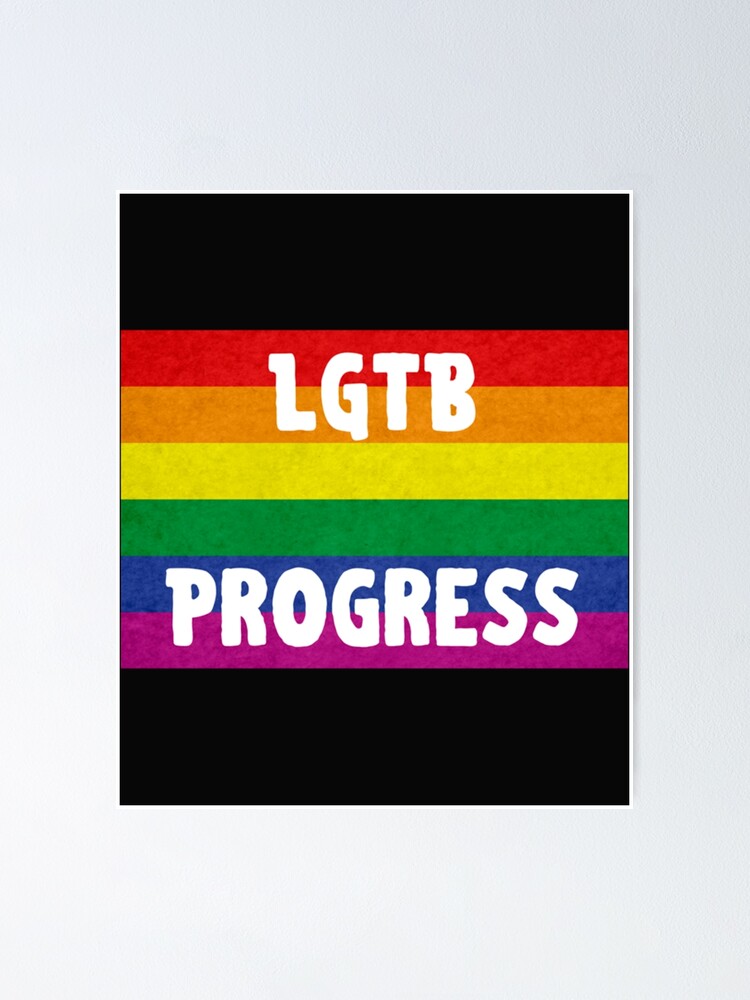 "LGBT Progress Flag Vol.2 Support LGBTQ " Poster for Sale by ...