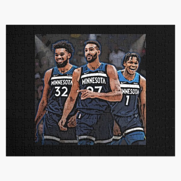 "Minnesota Timberwolves BIG 3" Jigsaw Puzzle for Sale by Quadghouls ...