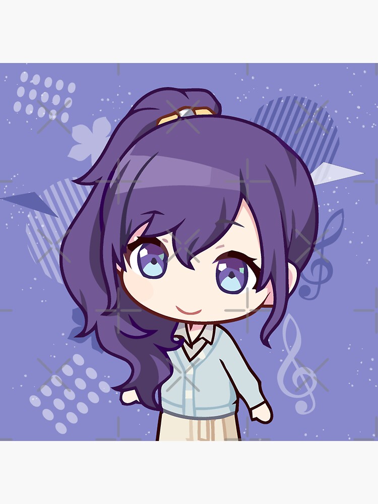 "Mafuyu Asahina Chibi" Sticker for Sale by Takaada | Redbubble