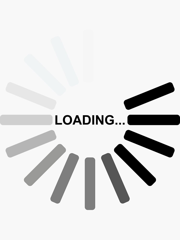 "Apple Mac Loading Progress Wheel Symbol Essential T-Shirt" Sticker for ...