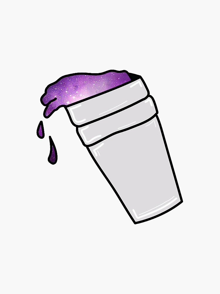 "Lean Cup Galaxy" Sticker for Sale by sophiebrochard | Redbubble