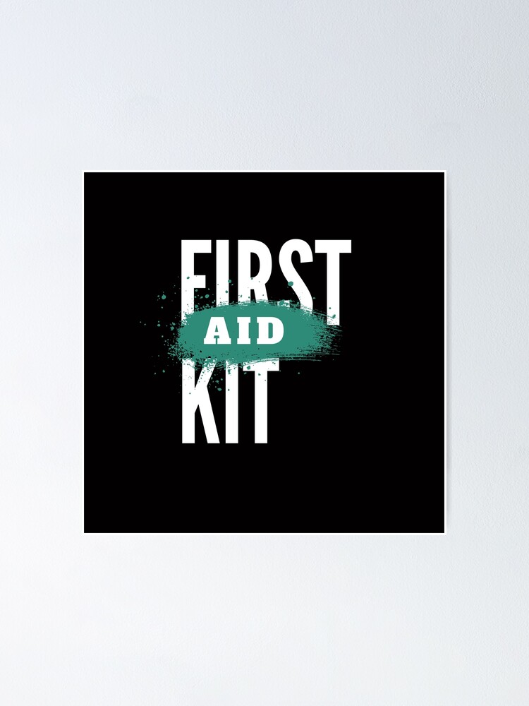 " first aid kit band" Poster for Sale by ArtistLibrary | Redbubble