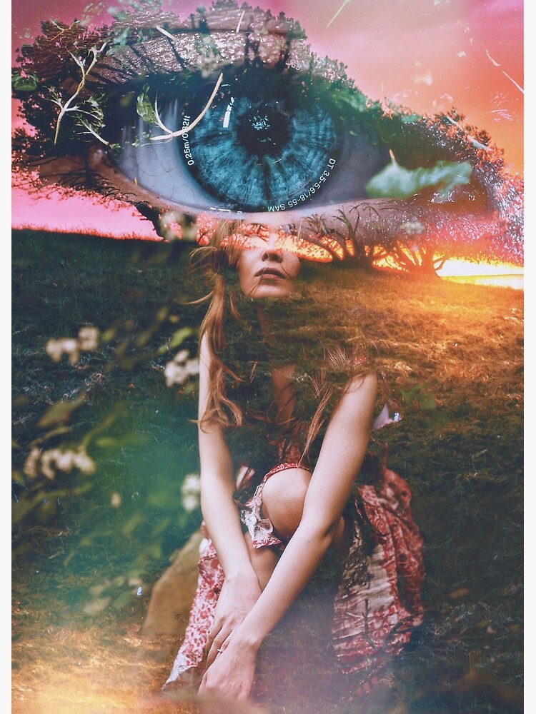 "Third Eye - Digital Art" Poster for Sale by Damali13 | Redbubble