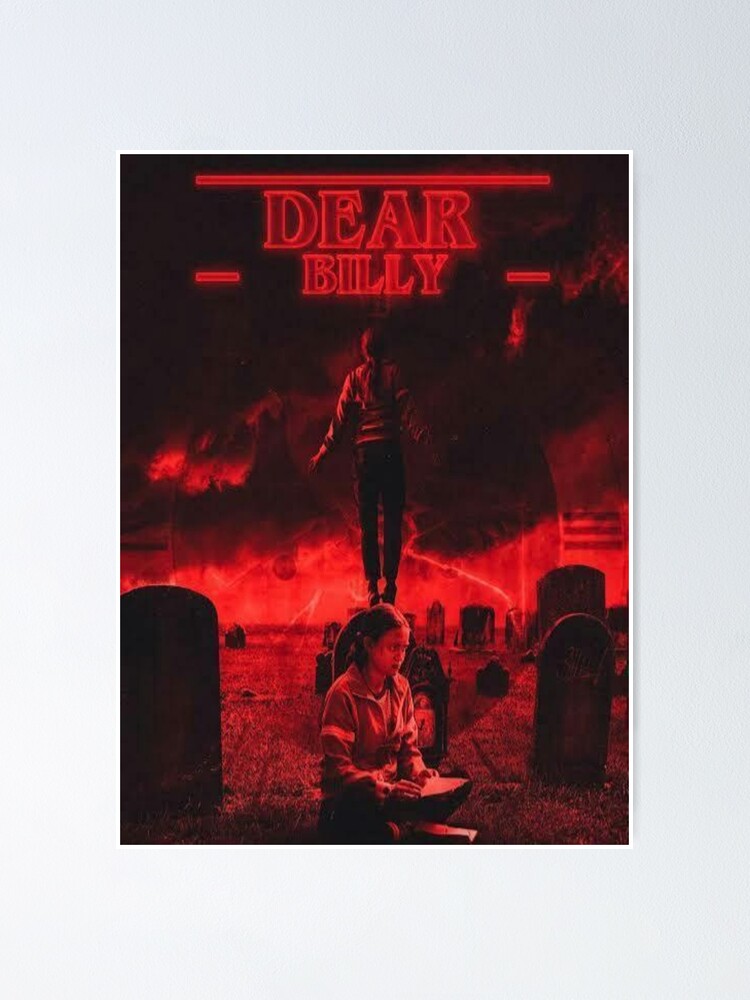 "Dear billy" Poster for Sale by collinsdrawings | Redbubble