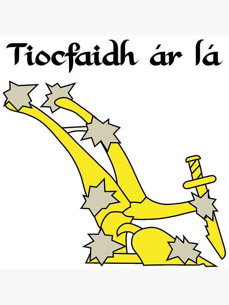 "Tiocfaidh Ár Lá Starry Plough" Poster for Sale by pommunist | Redbubble