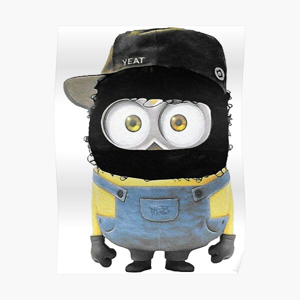 "Minion Gangster" Poster for Sale by Joanna-Asia | Redbubble
