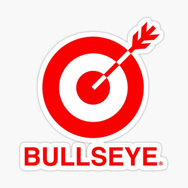 "Bullseye" Sticker for Sale by The-KJV-Corner | Redbubble