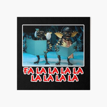 "Gremlins Caroling" Art Board Print by Arturotitia33 | Redbubble