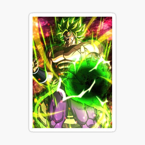 "Broly Dragon Ball Super" Sticker for Sale by JasonButki | Redbubble