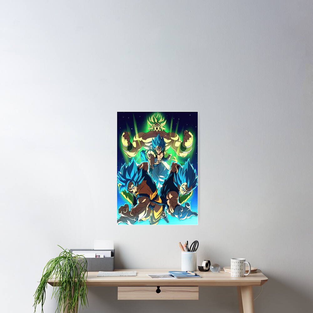 "Broly Dragon Ball Super" Poster for Sale by NathanielHast | Redbubble