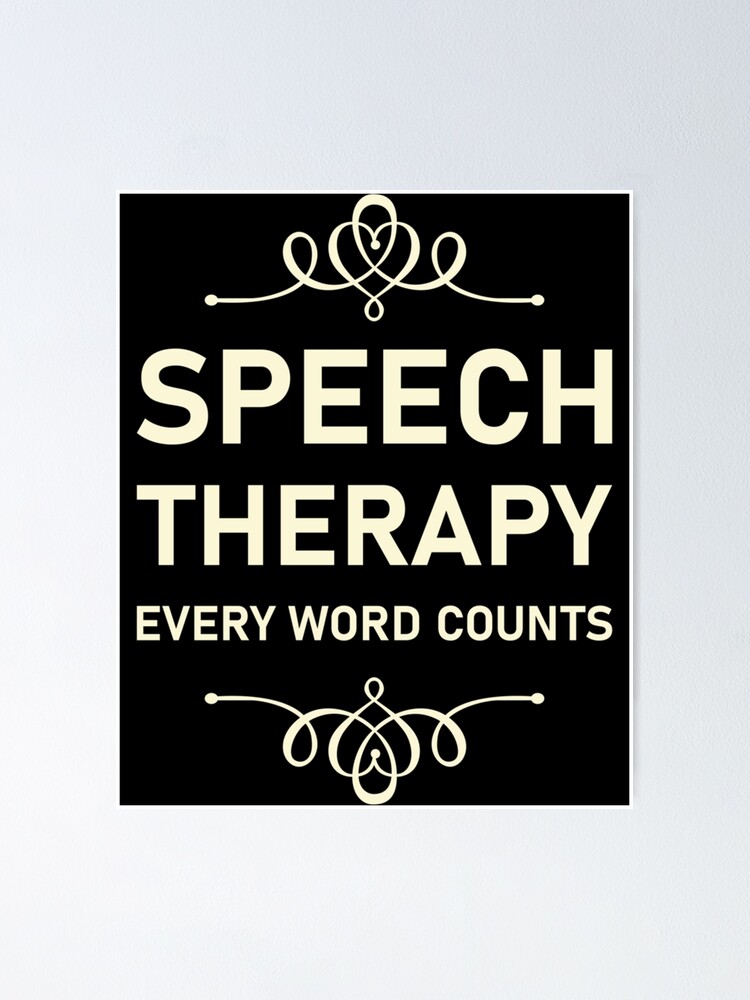 "Speech Therapy Every Word Counts - SLP Speech Language Pathologist ...