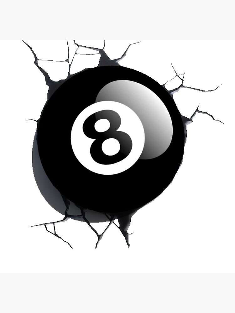 "Eight Ball" Art Print for Sale by Reinrab | Redbubble