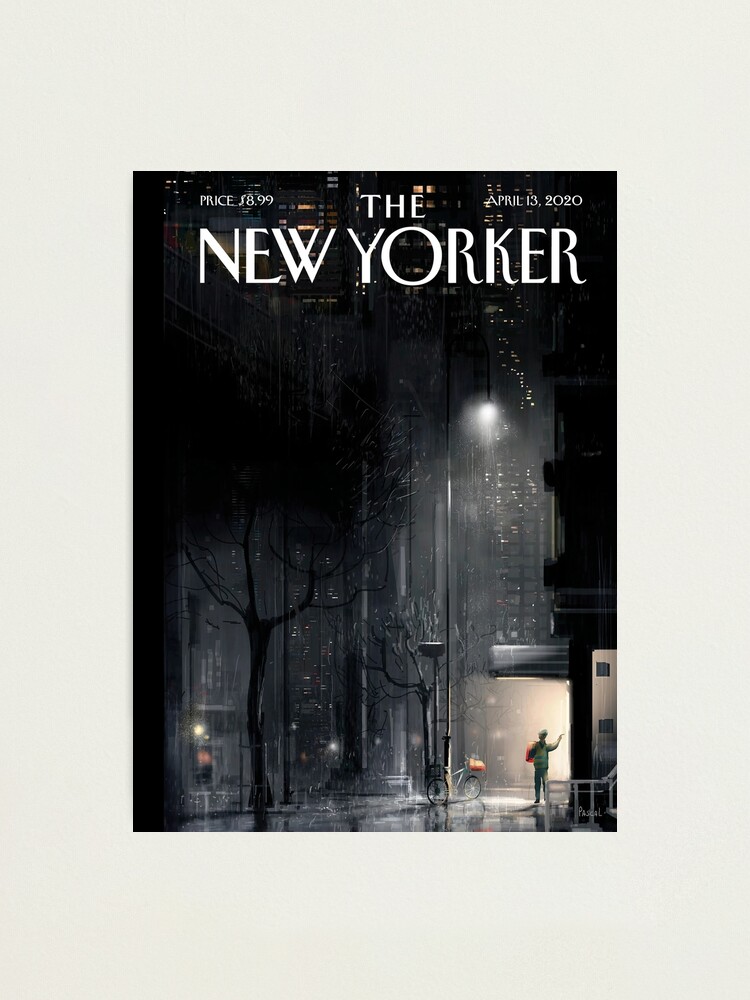 "Pascal Campion's Lifeline New Yorker Poster" Photographic Print for ...