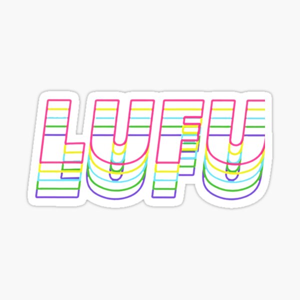 "Loserfruit Lufu " Sticker for Sale by InfiniteRoy | Redbubble