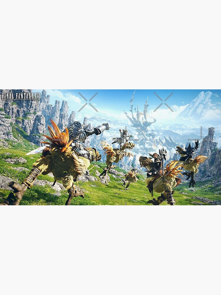 "Final Fantasy Xiv Online" Poster for Sale by AllanTrend | Redbubble