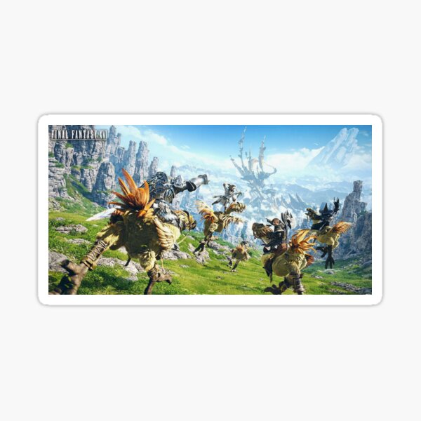 "Final Fantasy Xiv Online" Sticker for Sale by AllanTrend | Redbubble