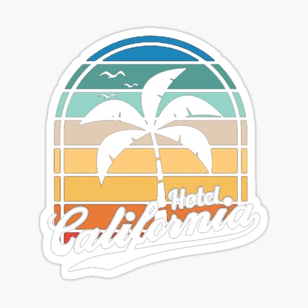 "Retro Eagles Hotels Art Calinias Band Music Legend - hotel california ...