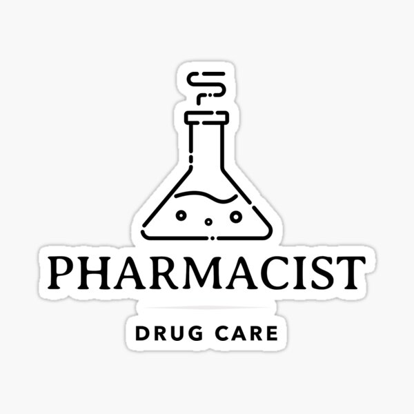 "Pharmacist- Drug Care -Cool" Sticker for Sale by Nana-Digital | Redbubble
