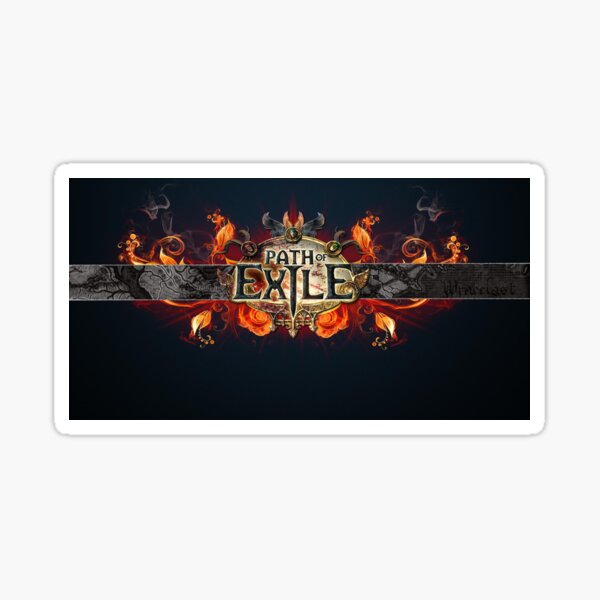 "Path Of Exile" Sticker for Sale by AllanTrend | Redbubble