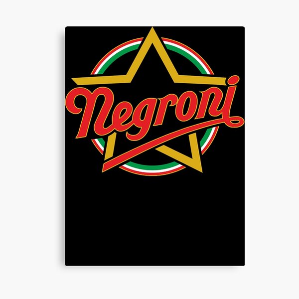 "Negroni Negroni Negroni Negroni Negroni Negroni Negroni" Canvas Print ...