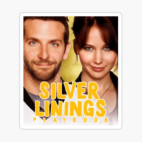 "Silver Linings Playbook" Sticker for Sale by Manhakrani | Redbubble