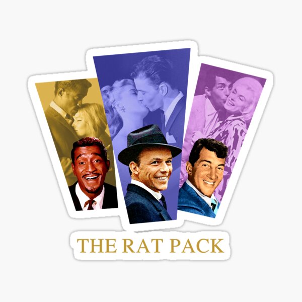 "The Rat Pack" Sticker for Sale by ClaraLamberts | Redbubble