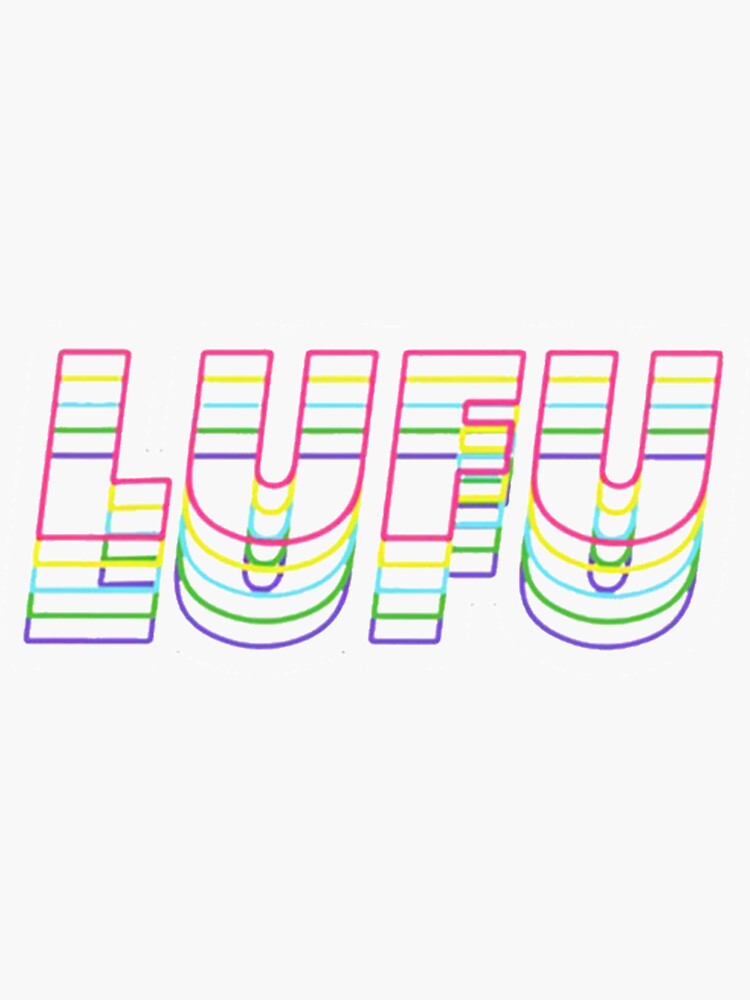 "Sssniperwolf LuFu " Sticker for Sale by UmlandAsh91 | Redbubble