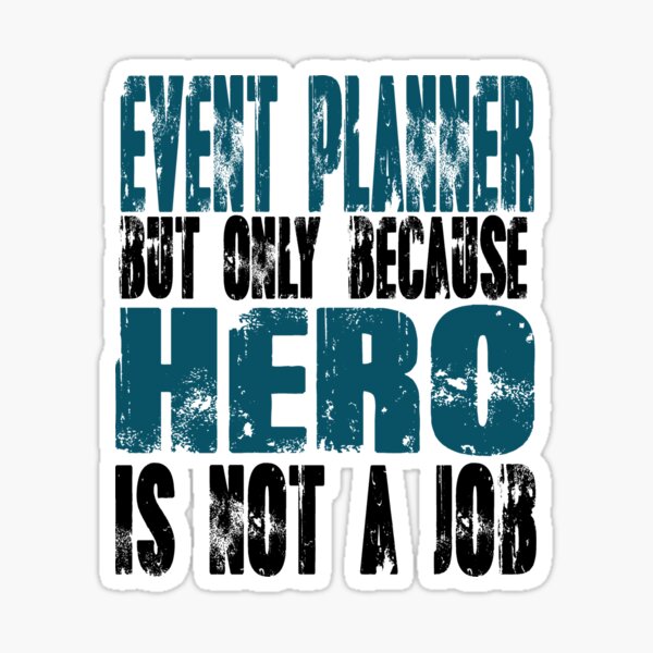 Event Planner Stickers | Redbubble