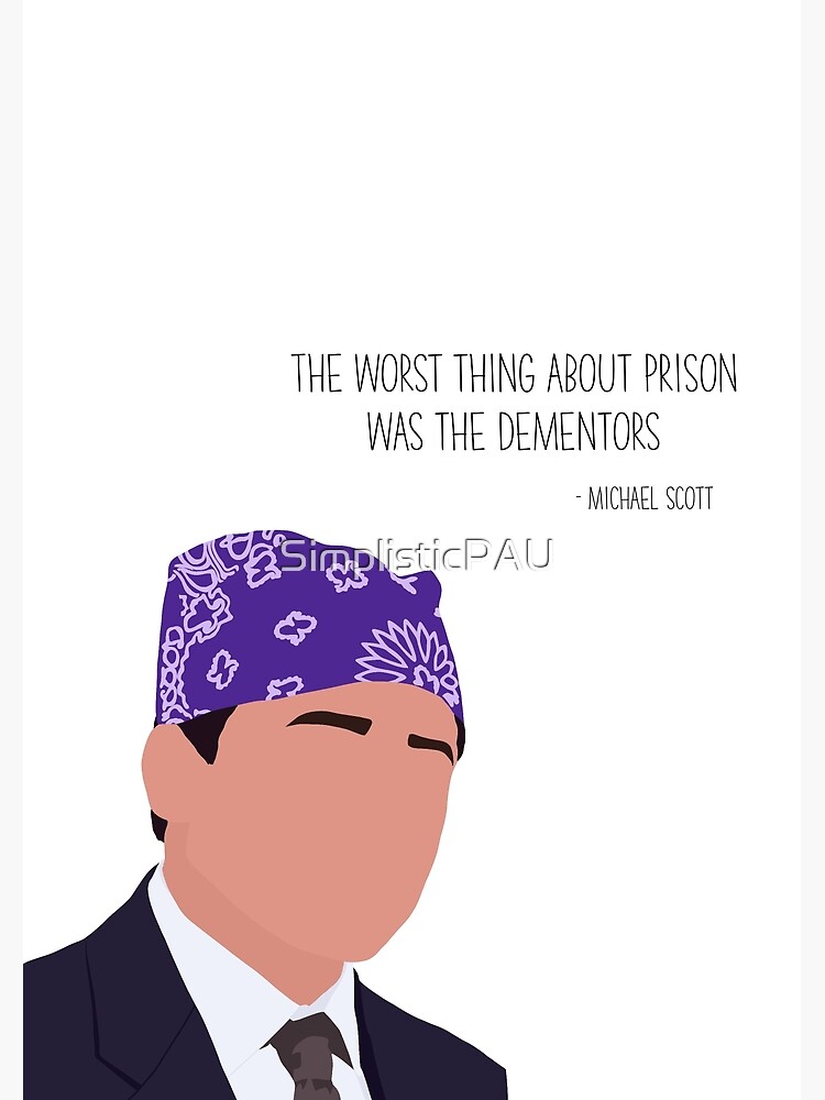 Prison Mike Premium Matte Vertical Poster