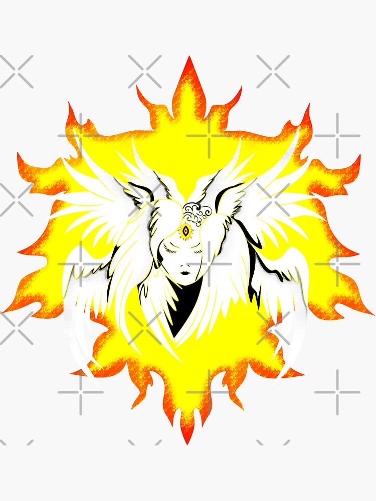 "Cherub angel" Sticker for Sale by MariRiUA | Redbubble