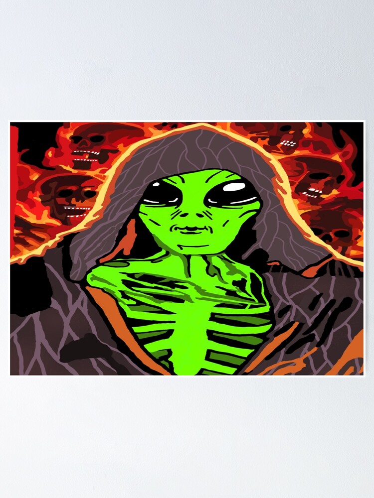 "Alien Empire" Poster for Sale by InsecureArt1 | Redbubble