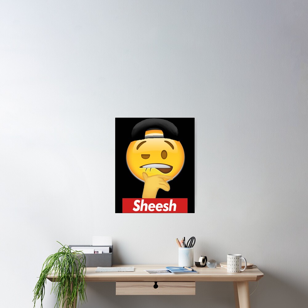 Poster « De la glace dans mes veines emoji sheesh se mordant la lèvre ...