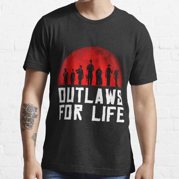 "Outlaws for life " T-shirt for Sale by Keisha-UK | Redbubble | arthur ...