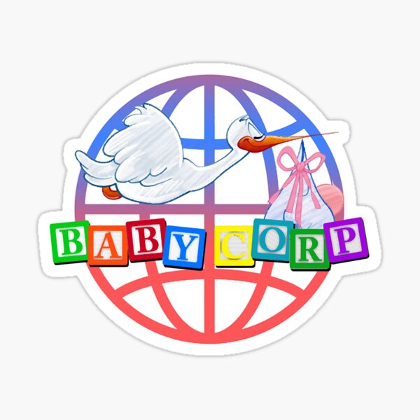 "Baby Corp fom Boss Baby" Sticker for Sale by Bianoin67 | Redbubble