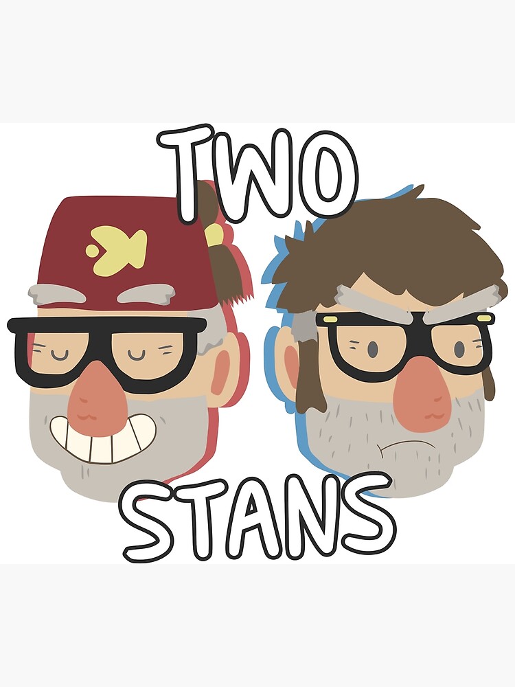 Póster «Stan y Ford Pines - Gravity Falls» de LeCouleur | Redbubble