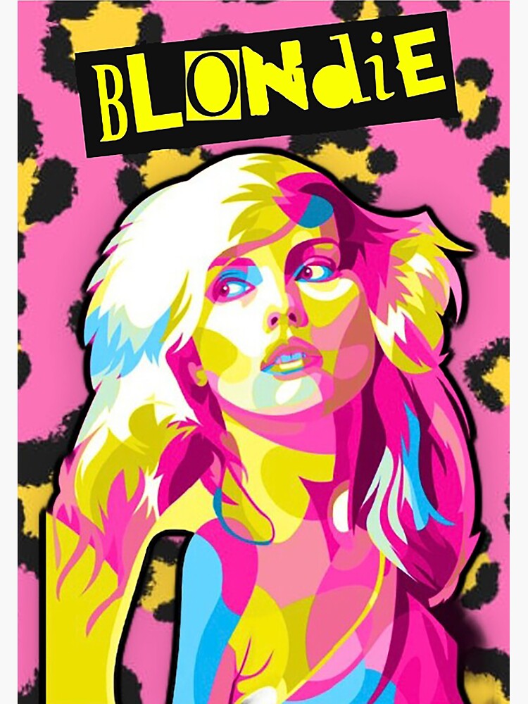 "blondie" Sticker for Sale by sasple15 | Redbubble