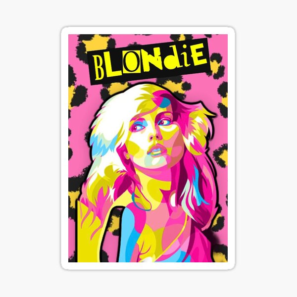 "blondie" Sticker for Sale by sasple15 | Redbubble