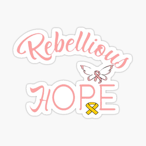"Rebellious Hope 9" Sticker for Sale by GeorginaLawrenc | Redbubble