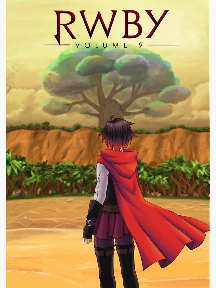 "Ruby Rosa - RWBY volume 9 " Poster for Sale by Ani-Games | Redbubble
