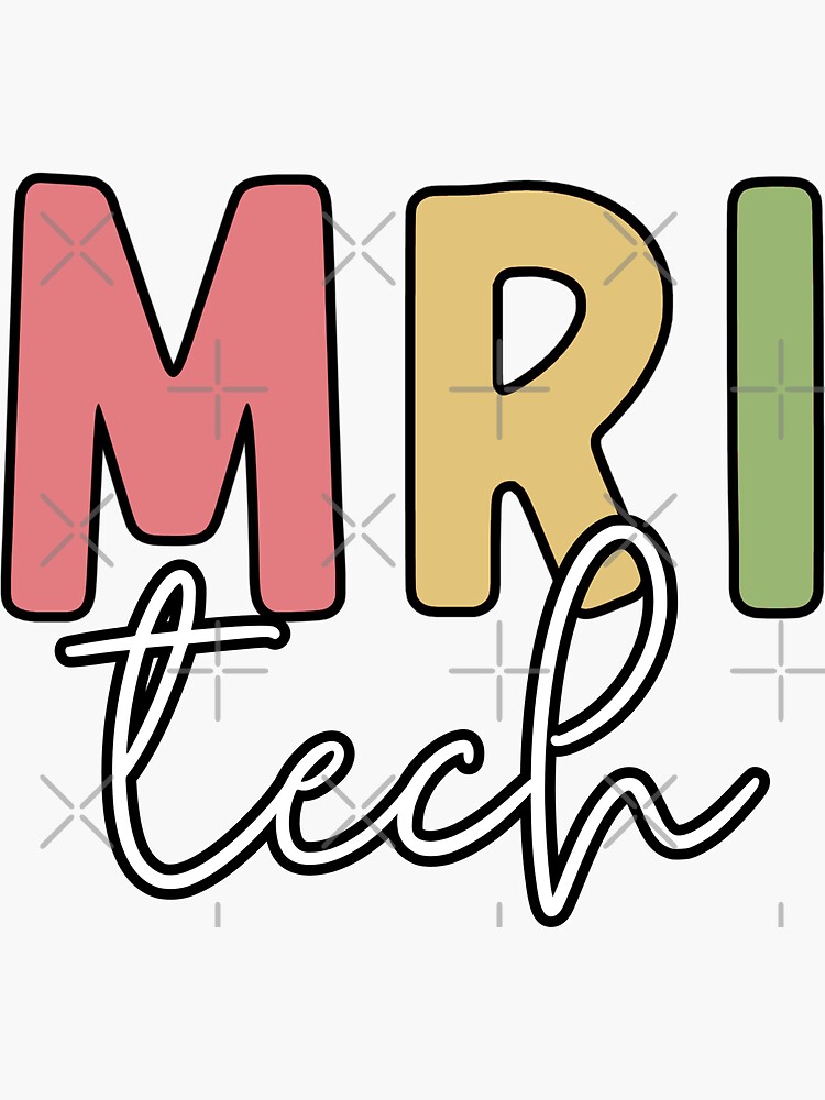 "MRI Technologist Multicolored | MRI Tech | MRI Technician | Radiology ...