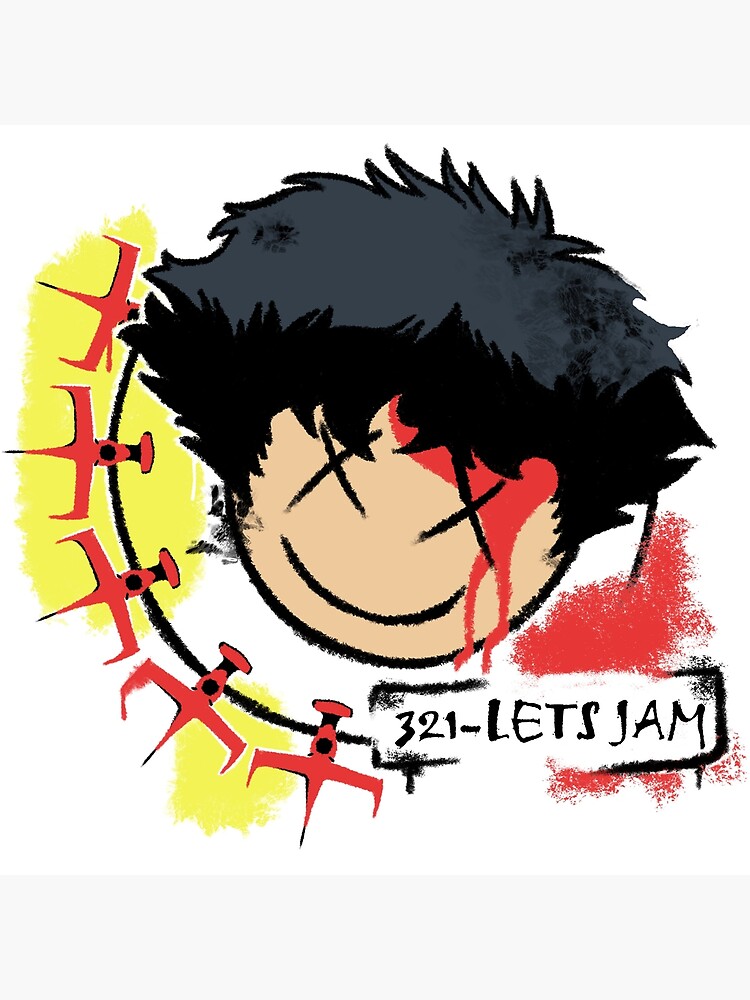 "321-Lets Jam" Poster for Sale by MitchLudwig | Redbubble
