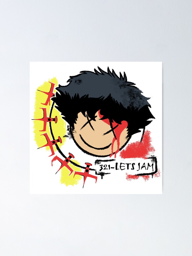 "321-Lets Jam" Poster for Sale by MitchLudwig | Redbubble