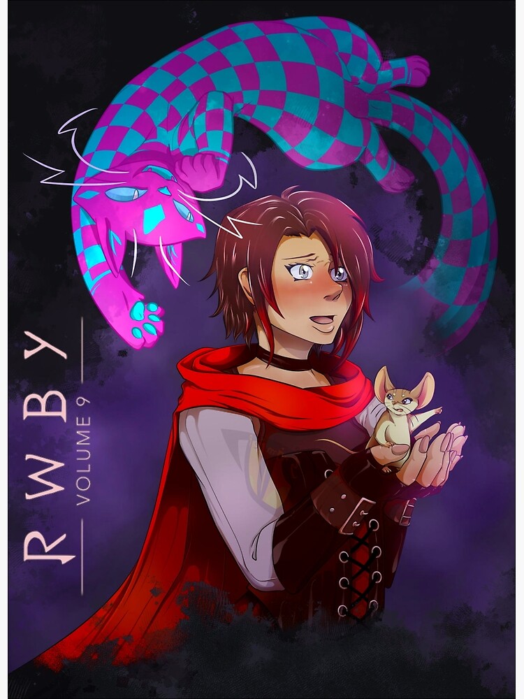 "RWBY volume 9 - Ruby" Poster for Sale by Ani-Games | Redbubble