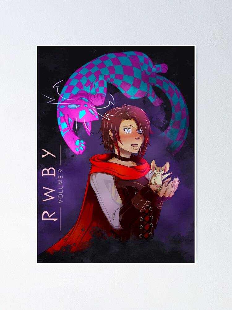 "RWBY volume 9 - Ruby" Poster for Sale by Ani-Games | Redbubble