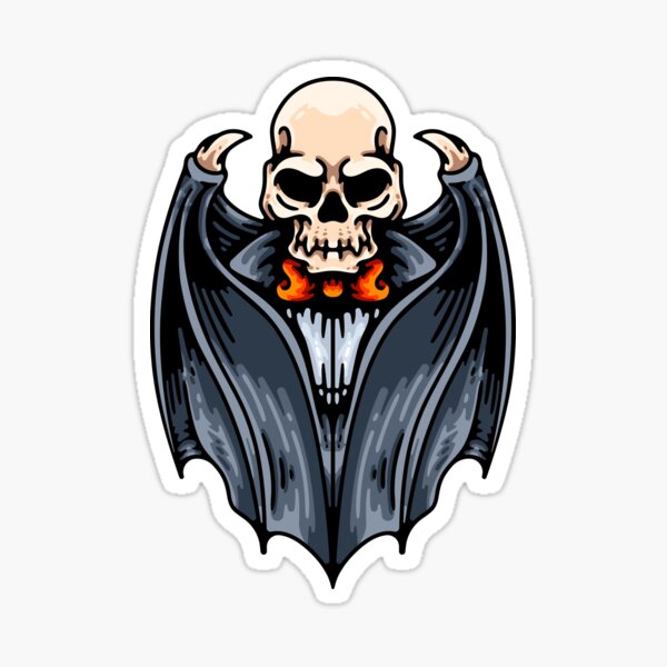 "The Vampire Savior" Sticker for Sale by artbyfakhar | Redbubble